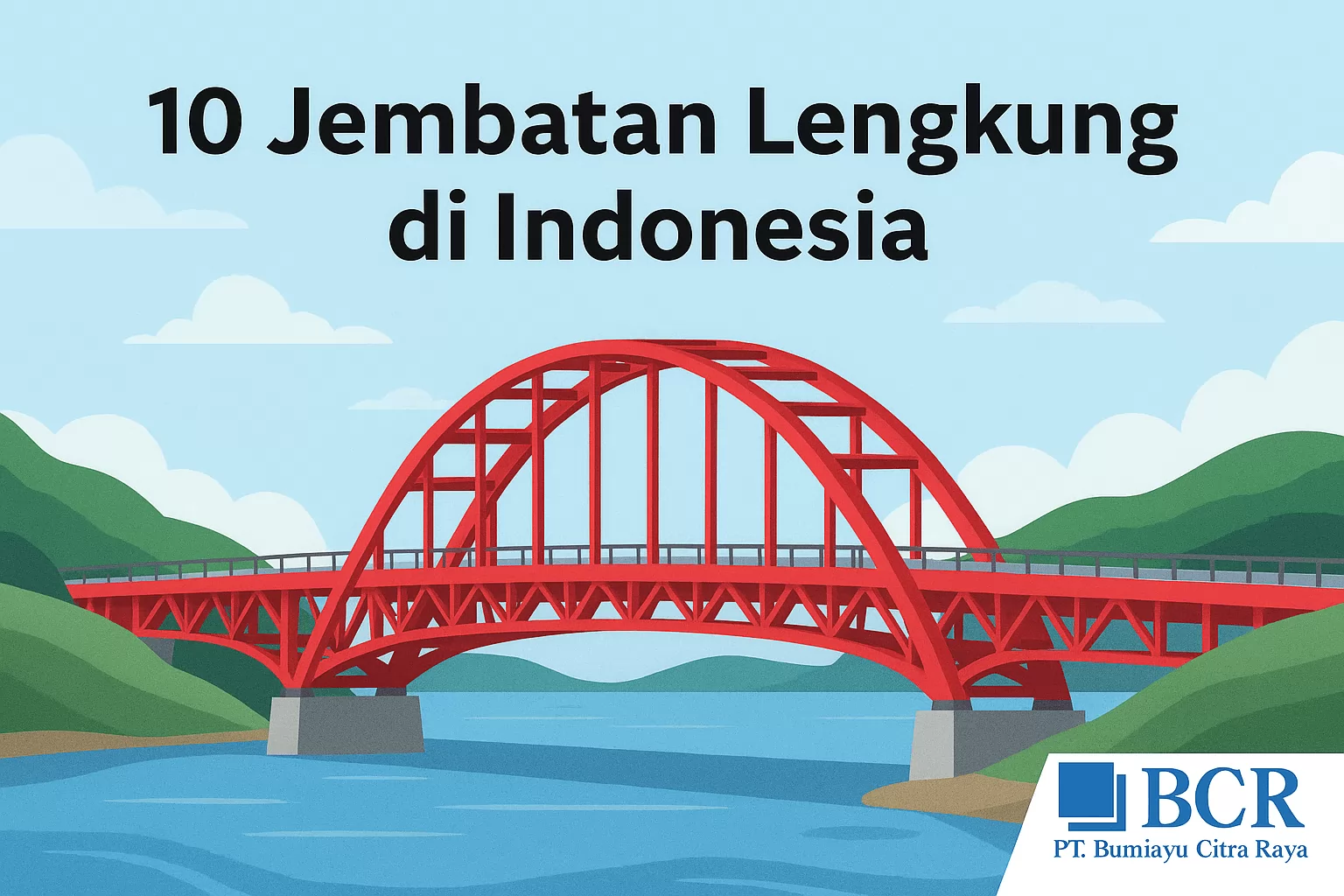 10 Jembatan Lengkung Terindah di Indonesia